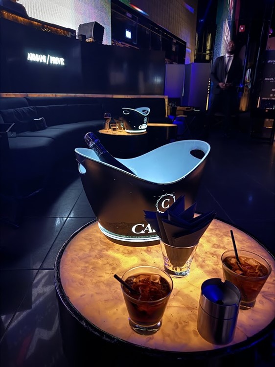 Liste d invites et reservations de table Armani Prive Dubai